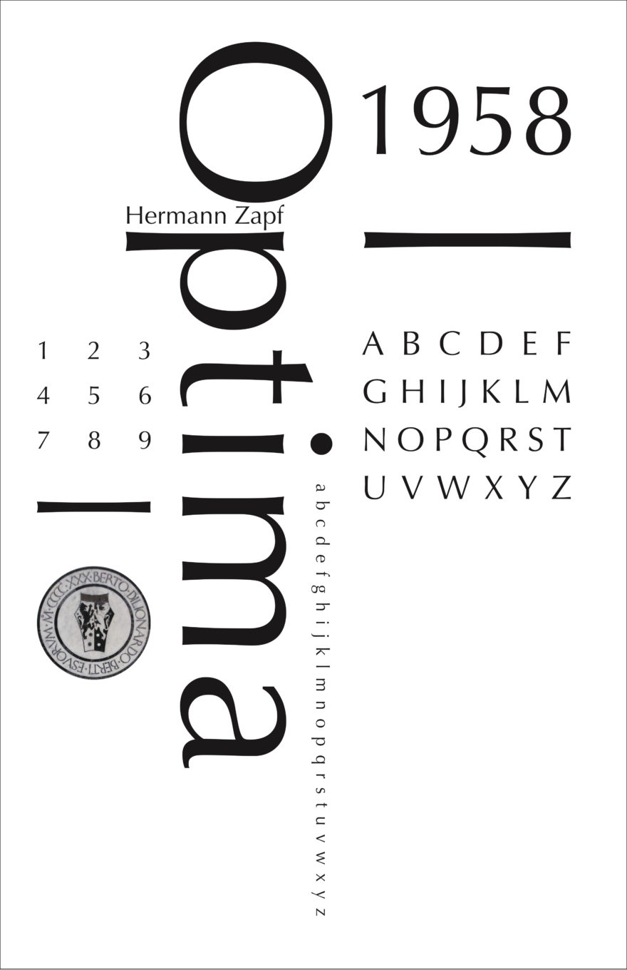 Typographic Specimen Poster